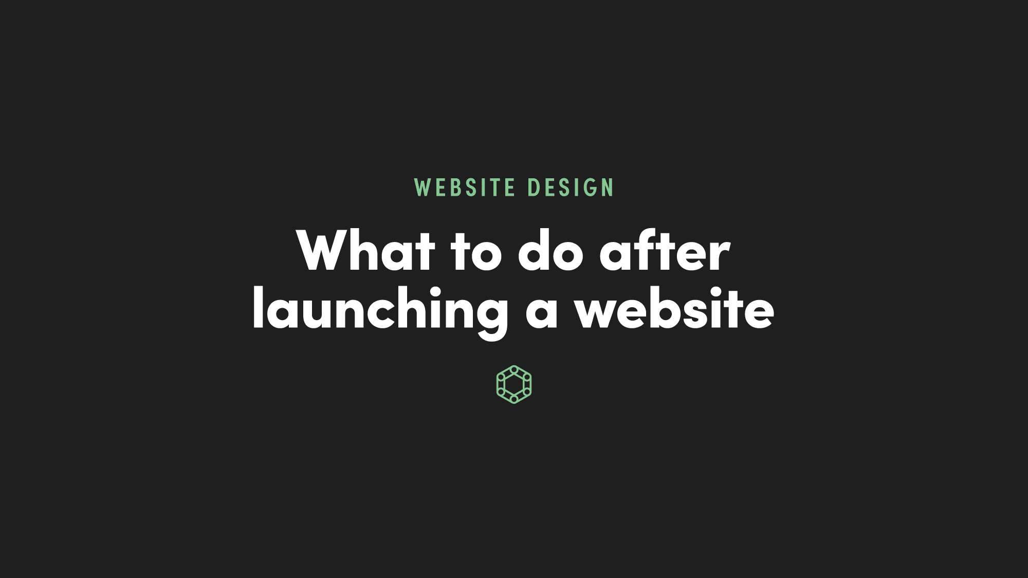 What to do after launching a website - Parkway Digital